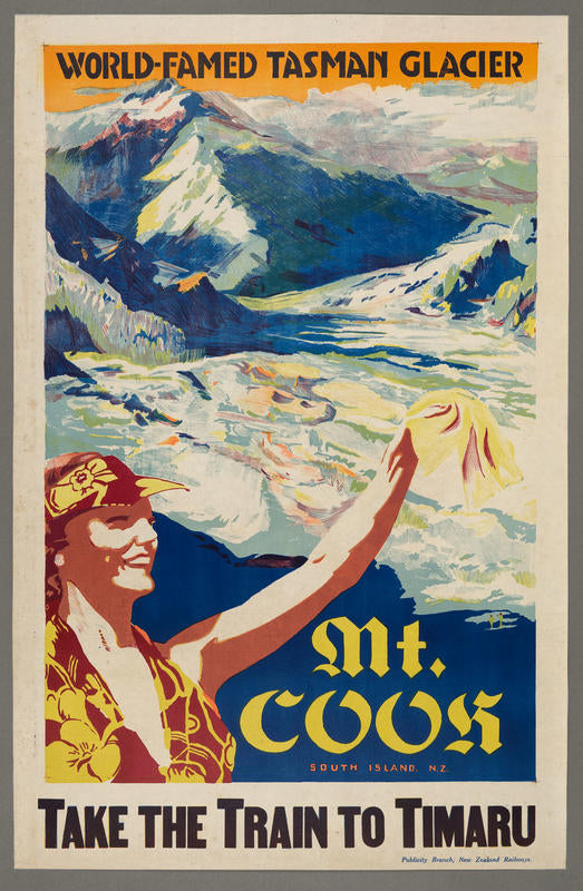 Mount Cook A4 Vintage Print – MOTAT Shop